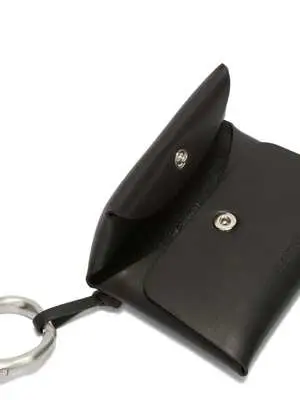 JIL SANDER Logo-embossed Leather Coin Purse