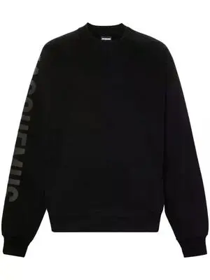 Jacquemus Le Sweatshirt Typo Cotton Top