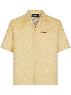 Dsquared2 Geometric-print Short-sleeve Shirt