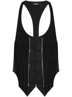 Dsquared2 Panelled Waistcoat