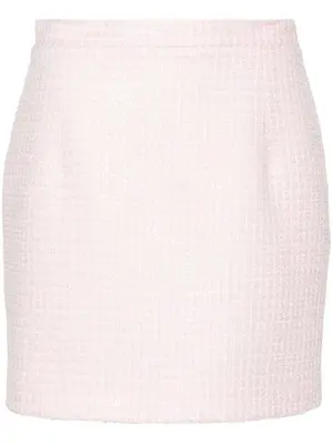 ALESSANDRA RICH Alessandra Rich Sequin-Embellished Tweed Mini Skirt