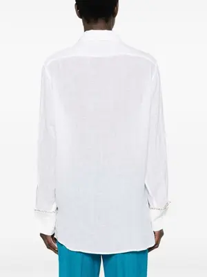 N°21 Gem-detailed Tunic - Neutrals