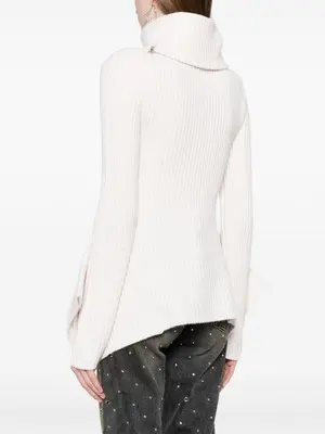 Simkhai Keyara Foldover-collar Jumper