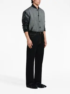 Marni Embossed Logo Bomber Jacket