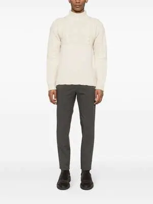 Incotex Tapered-leg Cotton Trousers