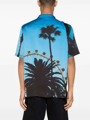 PURPLE BRAND Logo-embroidered Shirt