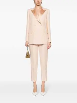 Fabiana Filippi Double-breasted Wool-blend Blazer