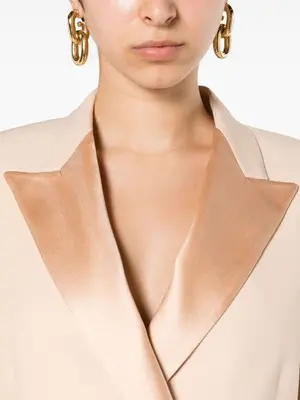 Fabiana Filippi Double-breasted Wool-blend Blazer