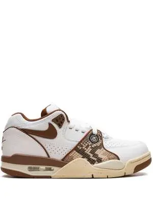 Nike X Stussy Air Flight 89 Sneakers - White