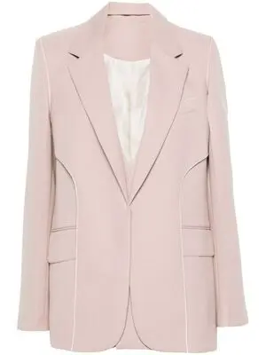 Victoria Beckham Double Panel Single-breasted Blazer
