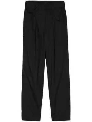 Brunello Cucinelli Elasticated-waist Cropped Trousers