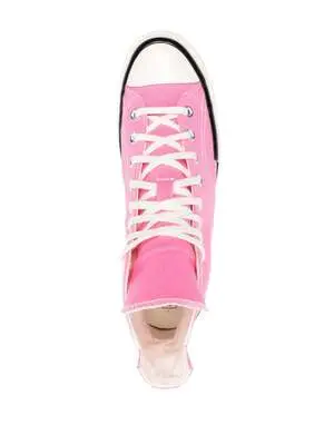 CONVERSE Chuck 70 Plus High-top Canvas Sneakers - Pink