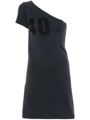 COURREGES Number-print Mini Dress
