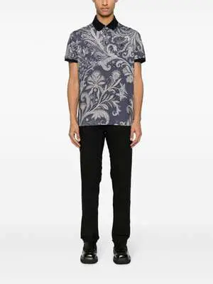 Etro Jacquard Slim-fit Jeans