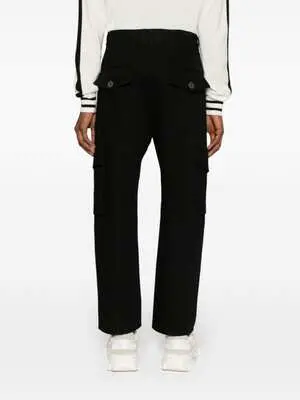 Balmain Straight-leg Canvas Cargo Trousers