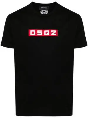 Dsquared2 Logo-appliqqué Cotton T-shirt