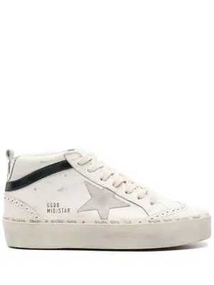 GOLDEN GOOSE Mid Star High-top Sneakers - Neutrals