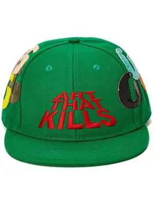 GALLERY DEPT. Wool Cap With Embroidered Logo - Green