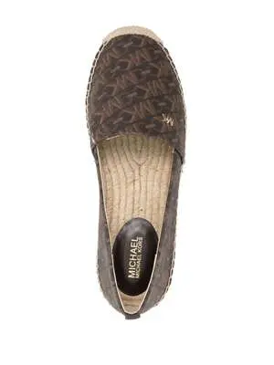 Michael Kors Kendrick Logo Print Espadrilles - Brown