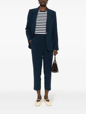 Michael Kors Striped Ribbed Tank Top