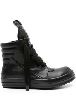 Rick Owens Quilted Boots For Men