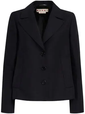 Marni Single-breasted Cropped Blazer
