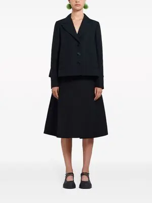 Marni Single-breasted Cropped Blazer