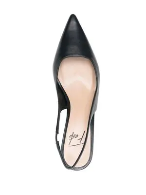 Roberto Festa Arabel Leather Slingback Pumps - Blue