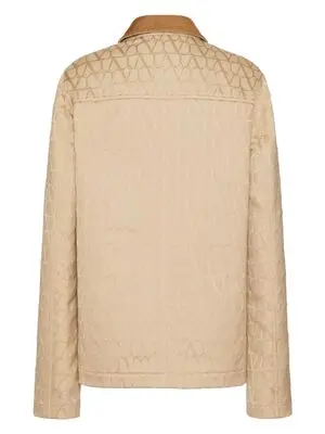 Valentino Garavani Toile Iconographe Cordura Caban Jacket