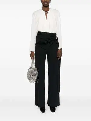 Rabanne Wraparound Palazzo Pants