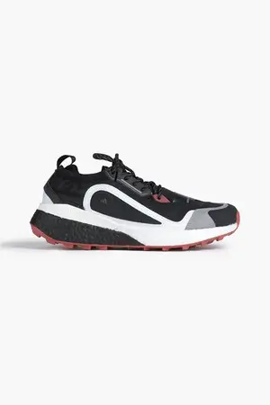 Adidas By Stella McCartney Outdoor Boost 2.0 Shell And Neoprene Sneakers - Black