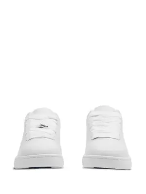 Burberry Leather Sneakers - White