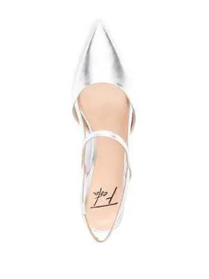 Roberto Festa Amai Metallic Leather Pumps