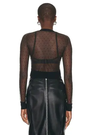 Alaïa Sheer Jumper Sweater