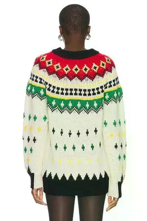 Moncler Knit Sweater - White Multi
