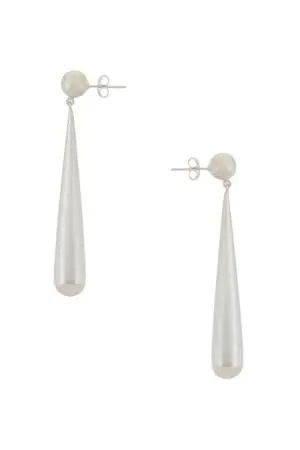 Lié Studio Louise Dangle Earrings - Silver