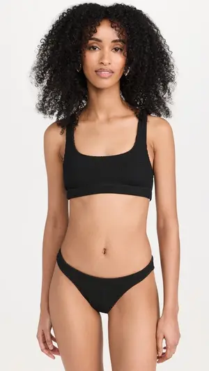 Good American Always Fits Bikini Bottoms - Black001