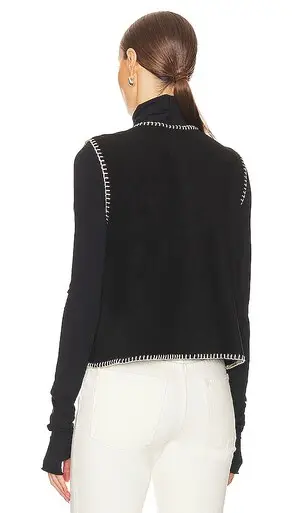 Donni. Polar Fleece Stitch Vest