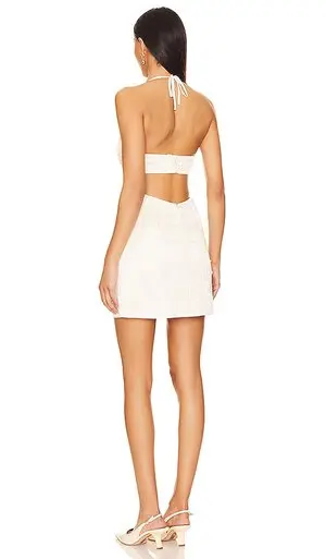 knee length dresses for ladies Brown Gingham Cami Babydoll Dress - Mini Dress main image 0