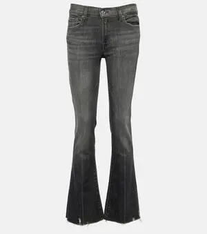 7 For All Mankind Button Detailed Jeans For Women