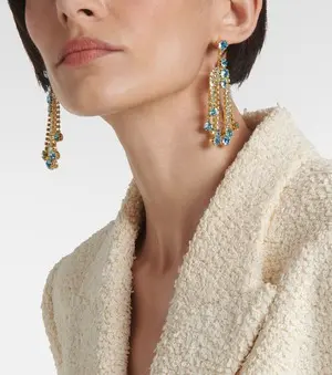 Magda Butrym Crystal-embellished Drop Earrings