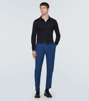 Dolce & Gabbana Linen Slim Pants