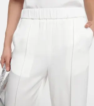 JIL SANDER Satin Straight Leg Pants