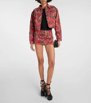 VIVIENNE WESTWOOD Printed Cotton Skirt