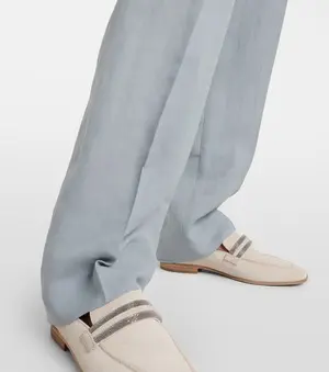 Brunello Cucinelli High-rise Straight Pants