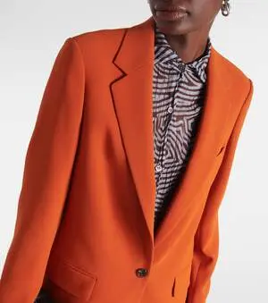 Dries Van Noten Crêpe Blazer