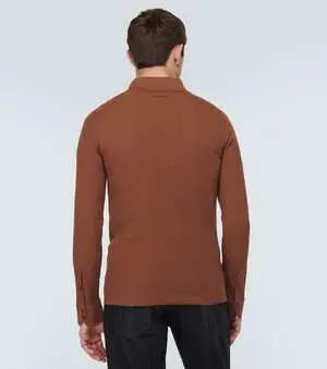 Dolce & Gabbana Wool-blend Polo Sweater