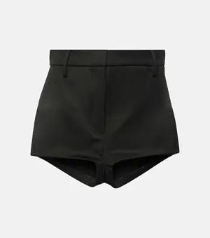 Magda Butrym High-rise Wool Shorts