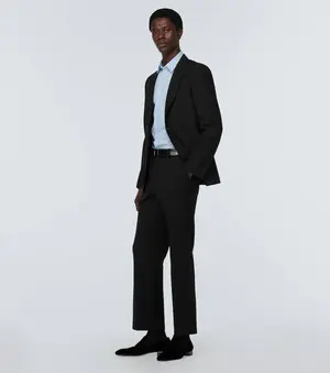 CHRISTIAN LOUBOUTIN Dandyrocks Velvet Loafers