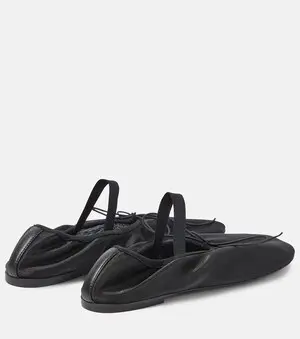 Proenza Schouler Glove Mesh Ballet Flats - Black